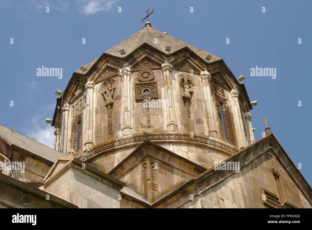 Dome of Gandzasar Monastery in Nagorno-Karabakh Stock Photo - Alamy