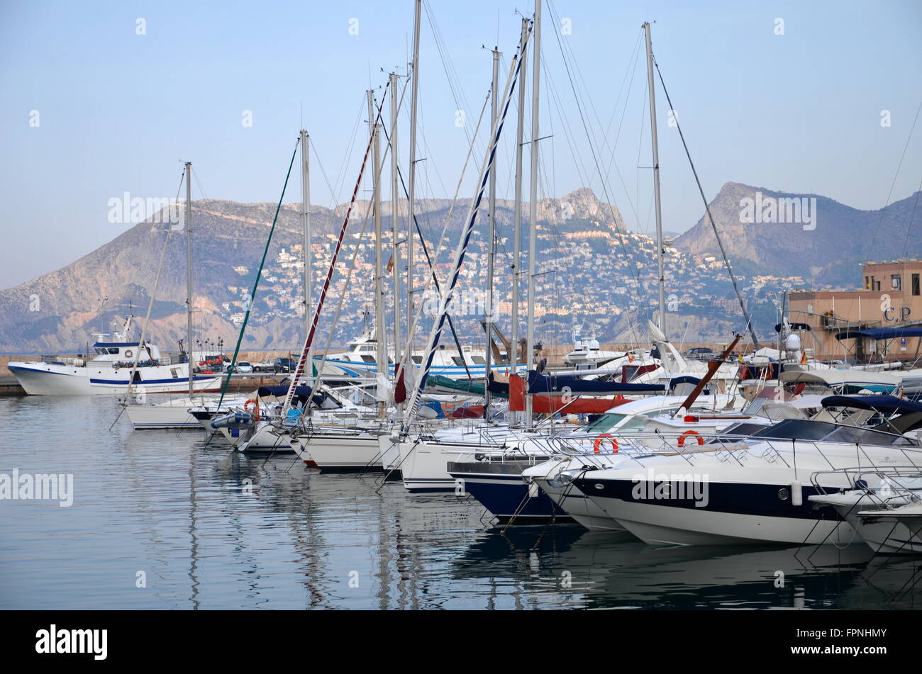 Calpe marina hi-res stock photography and images - Alamy