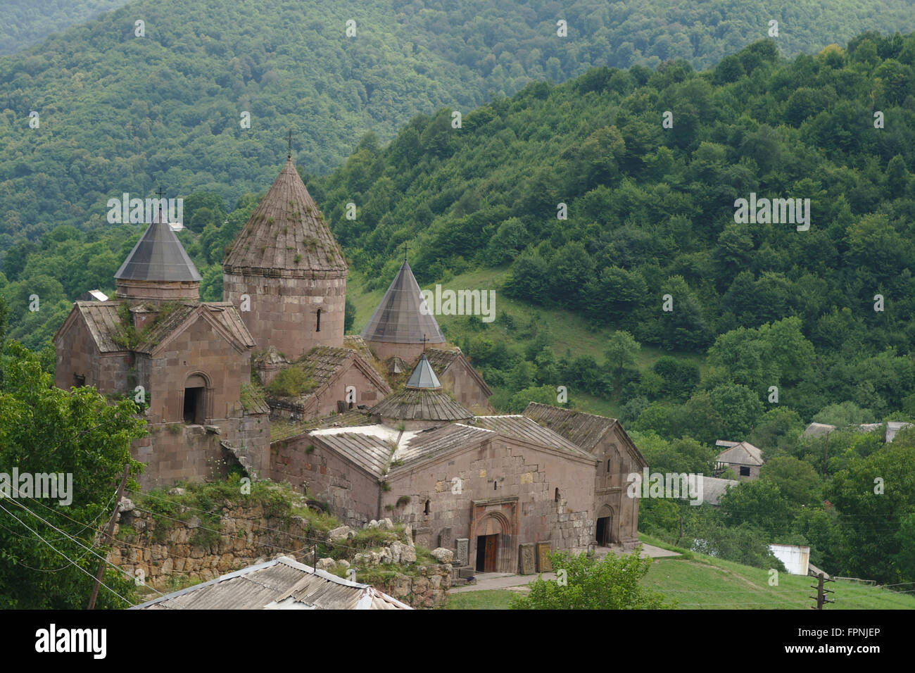 Goshavank monastery in Gosh, Armenia Stock Photo - Alamy