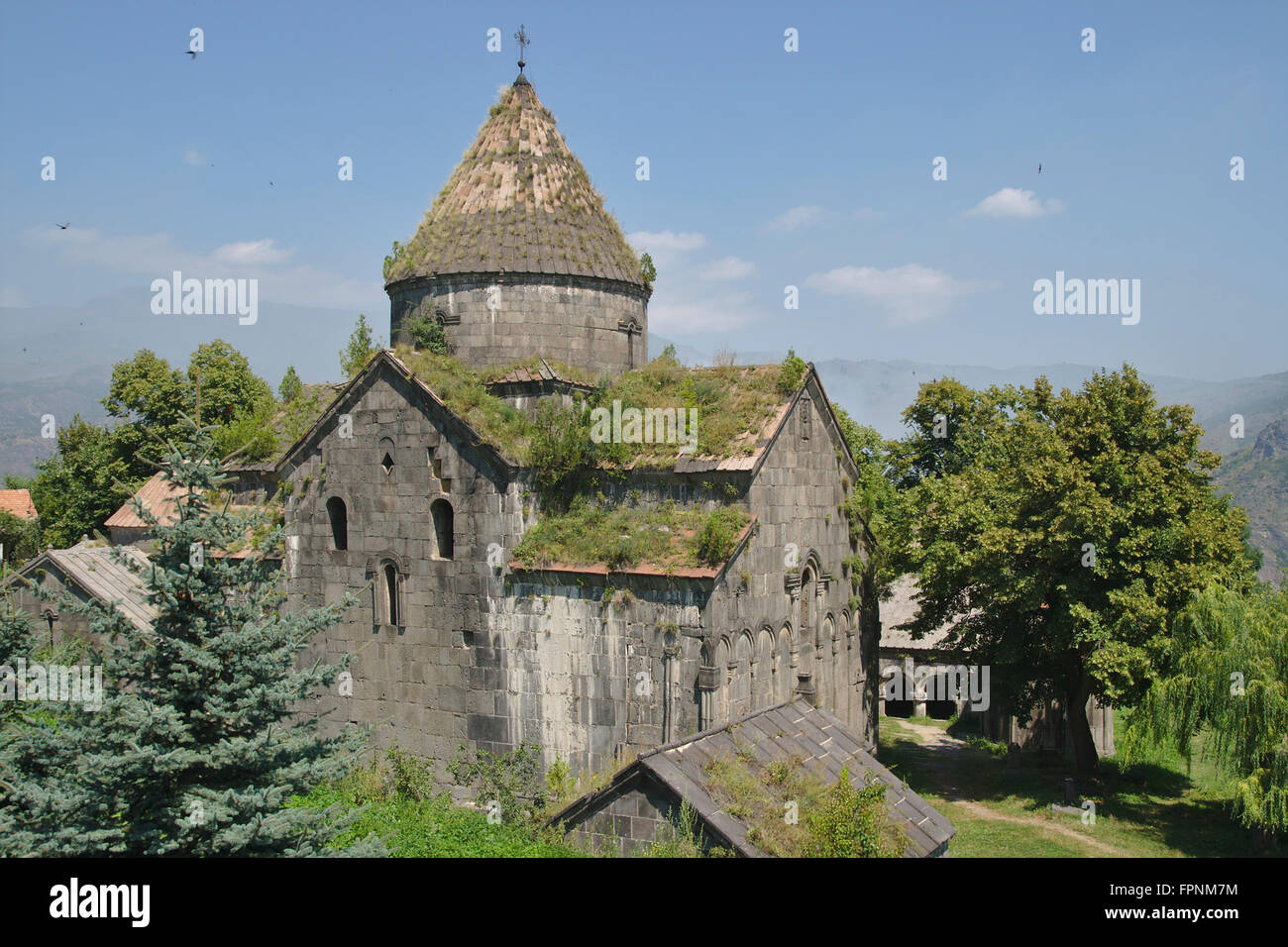 Overgrown Armenian church of Sanahin Monastery, Debed Canyon near ...