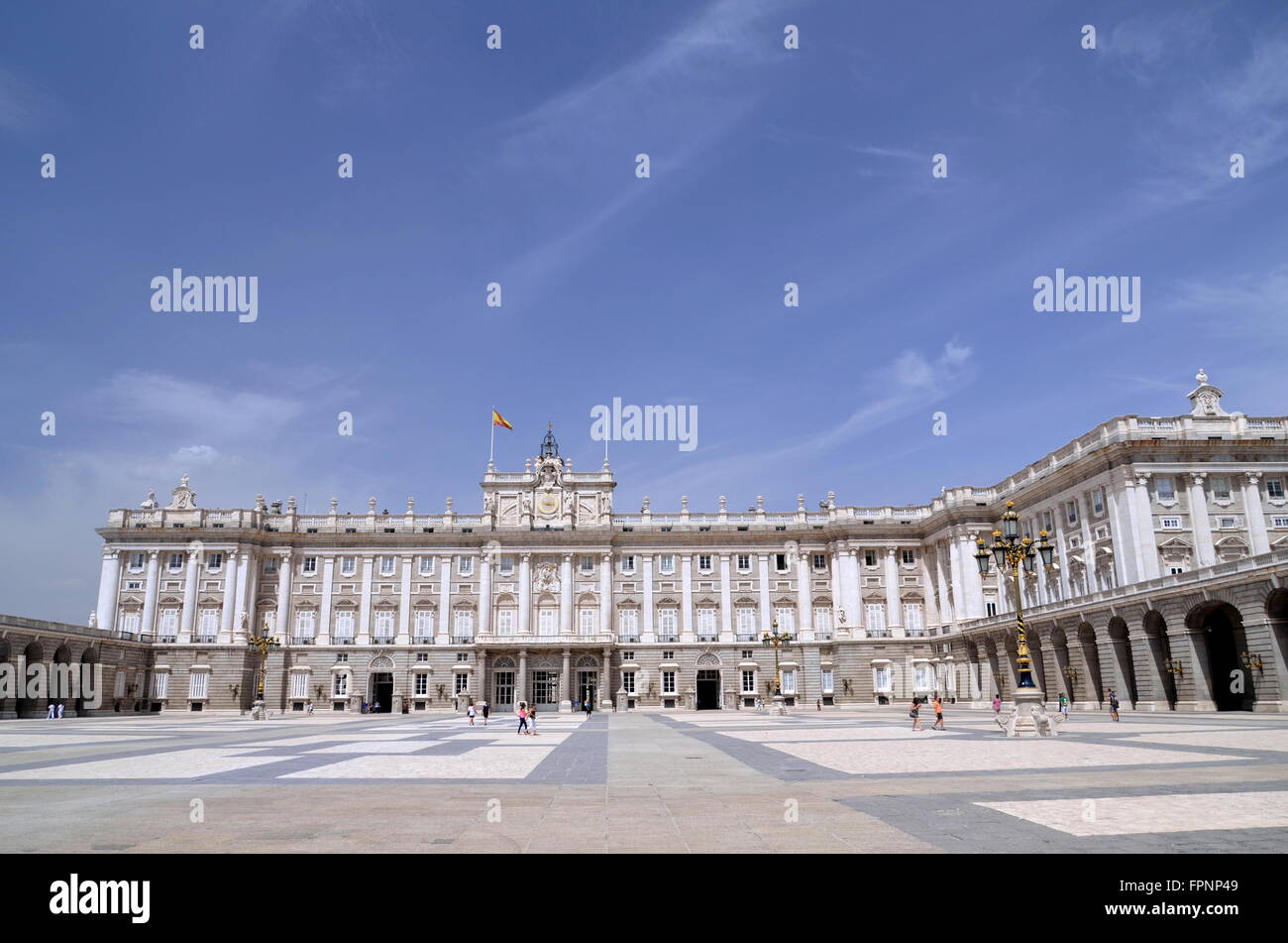 Royal Palace in Madrid, Spain Stock Photo - Alamy