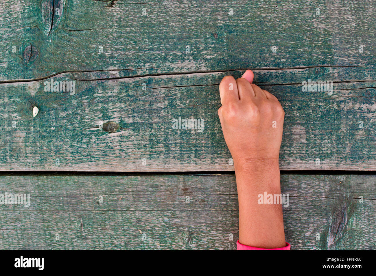 Woman hand pointing right thumb hi-res stock photography and images - Alamy