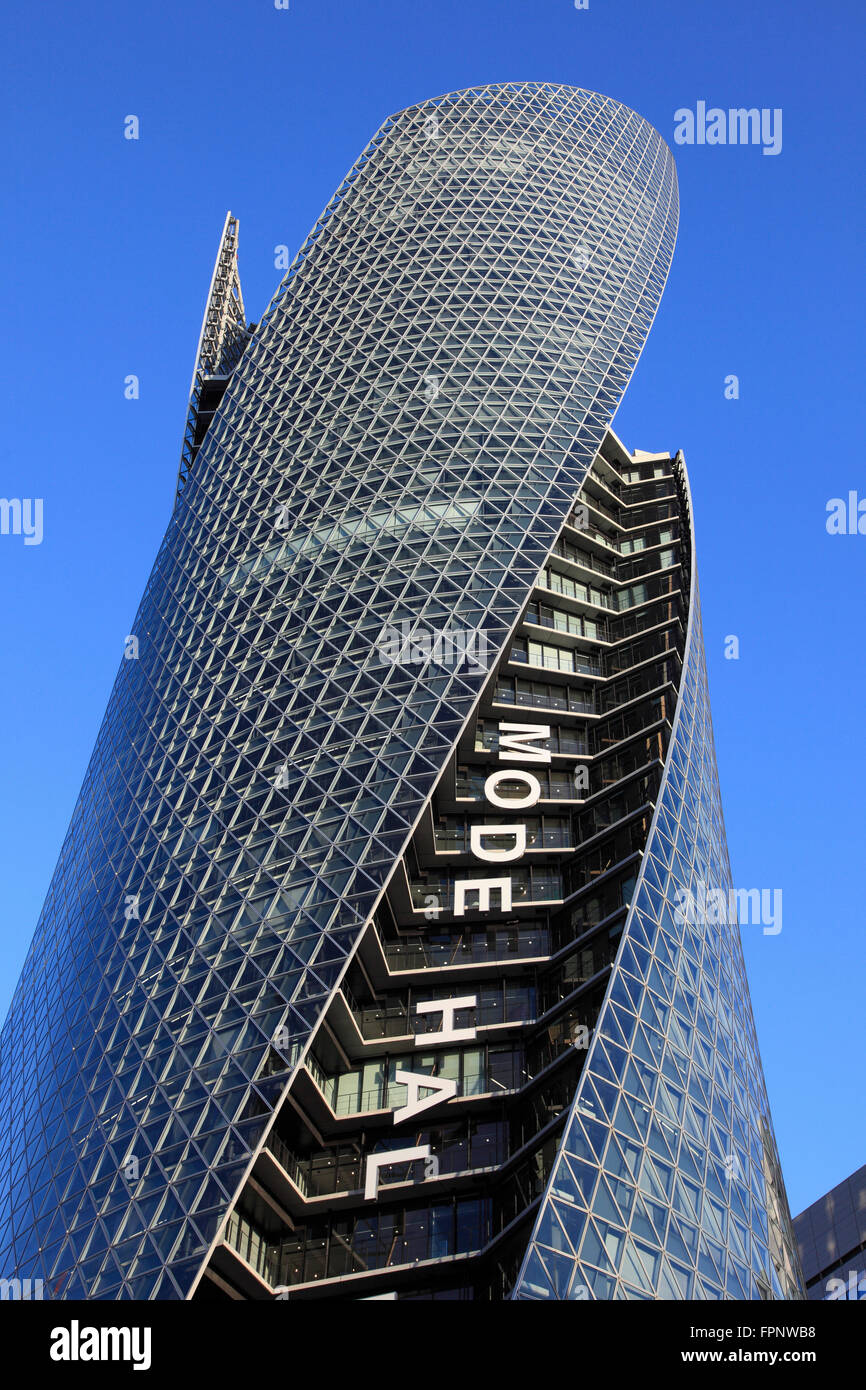 Japan, Nagoya, Mode Gakuen Spiral Towers, skyscraper Stock Photo - Alamy