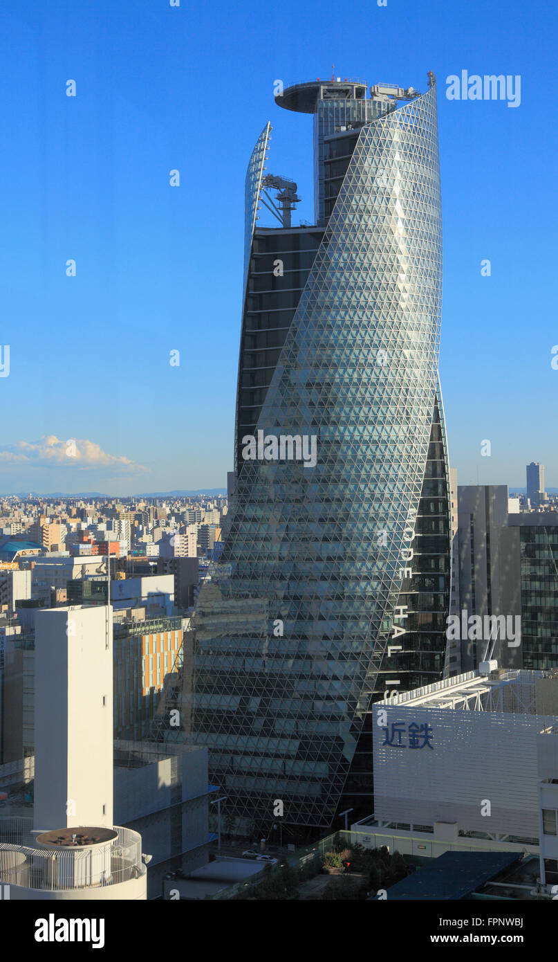 Japan, Nagoya, Mode Gakuen Spiral Towers, skyscraper Stock Photo - Alamy