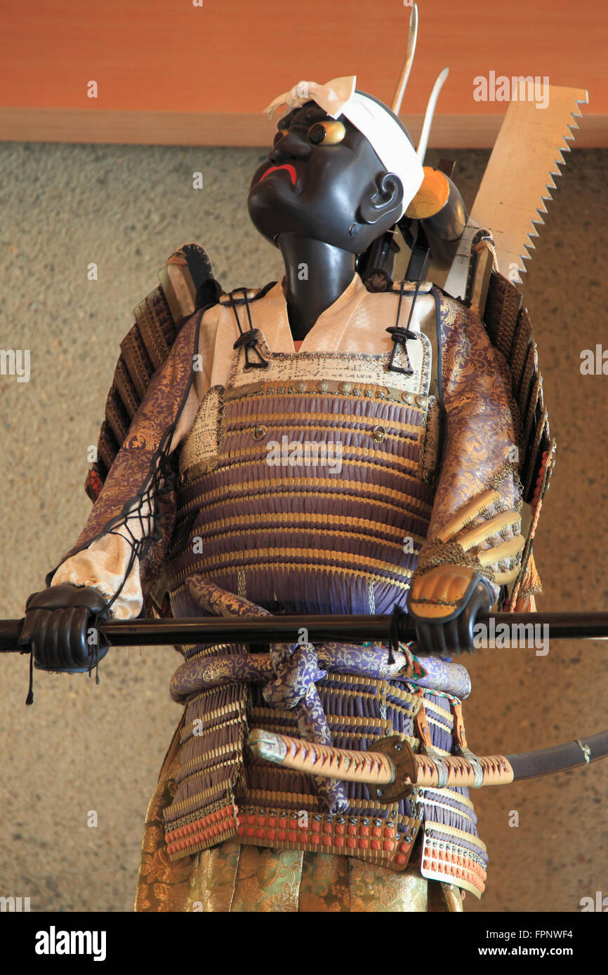 Japan, Nagoya, Noh Theater, interior, statue, figure Stock Photo - Alamy
