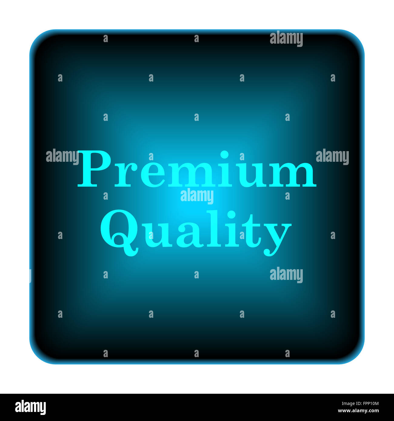 Premium quality icon. Internet button on white background Stock Photo ...