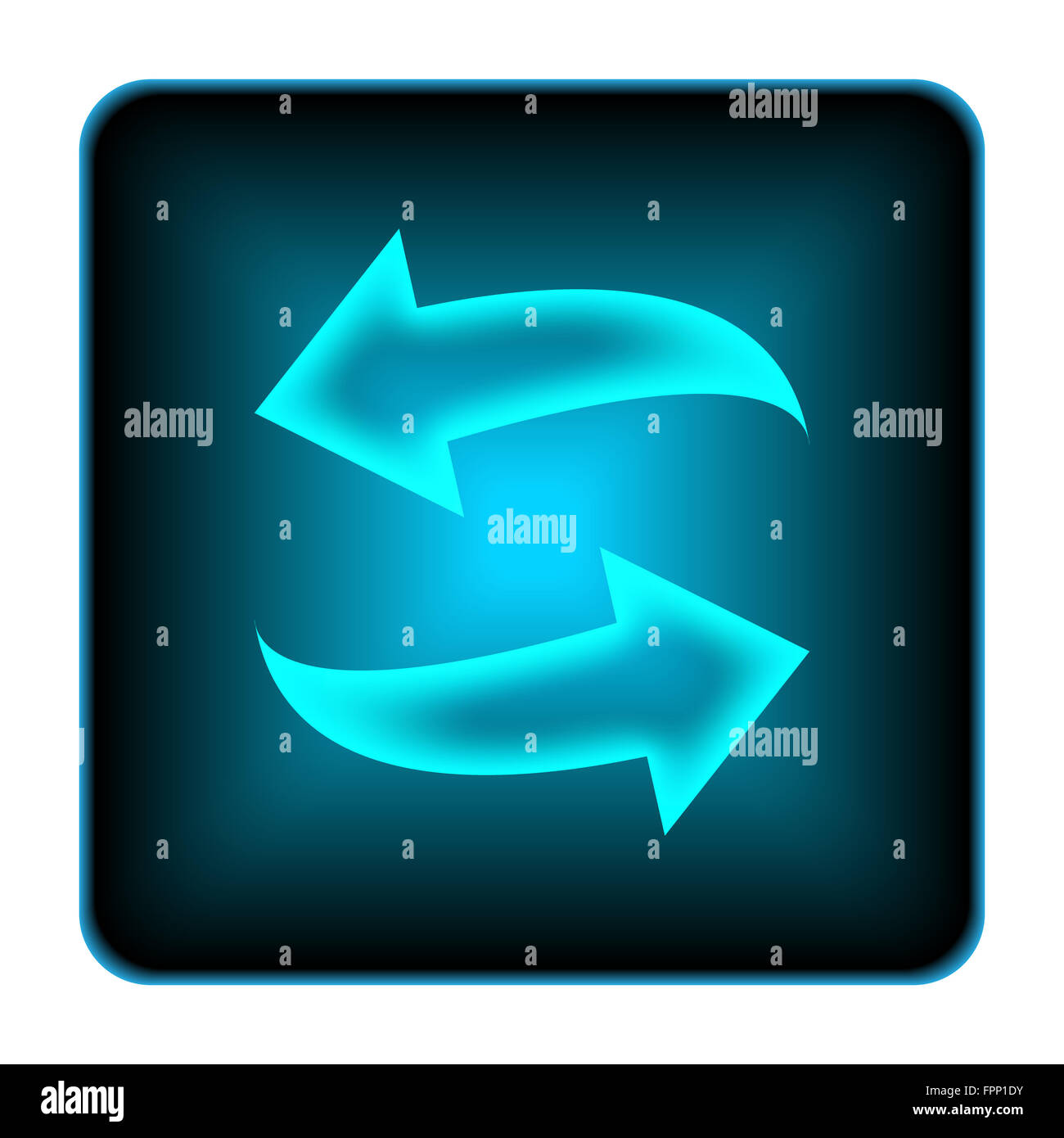 Swap icon. Internet button on white background Stock Photo - Alamy
