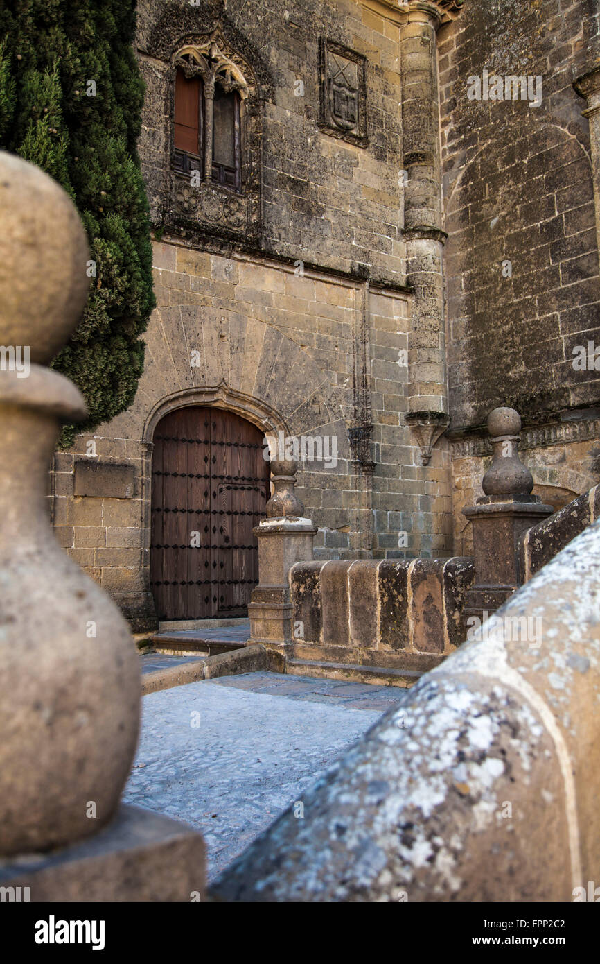 Santa Maria square in Baeza, Andalusia, Spain Stock Photo - Alamy