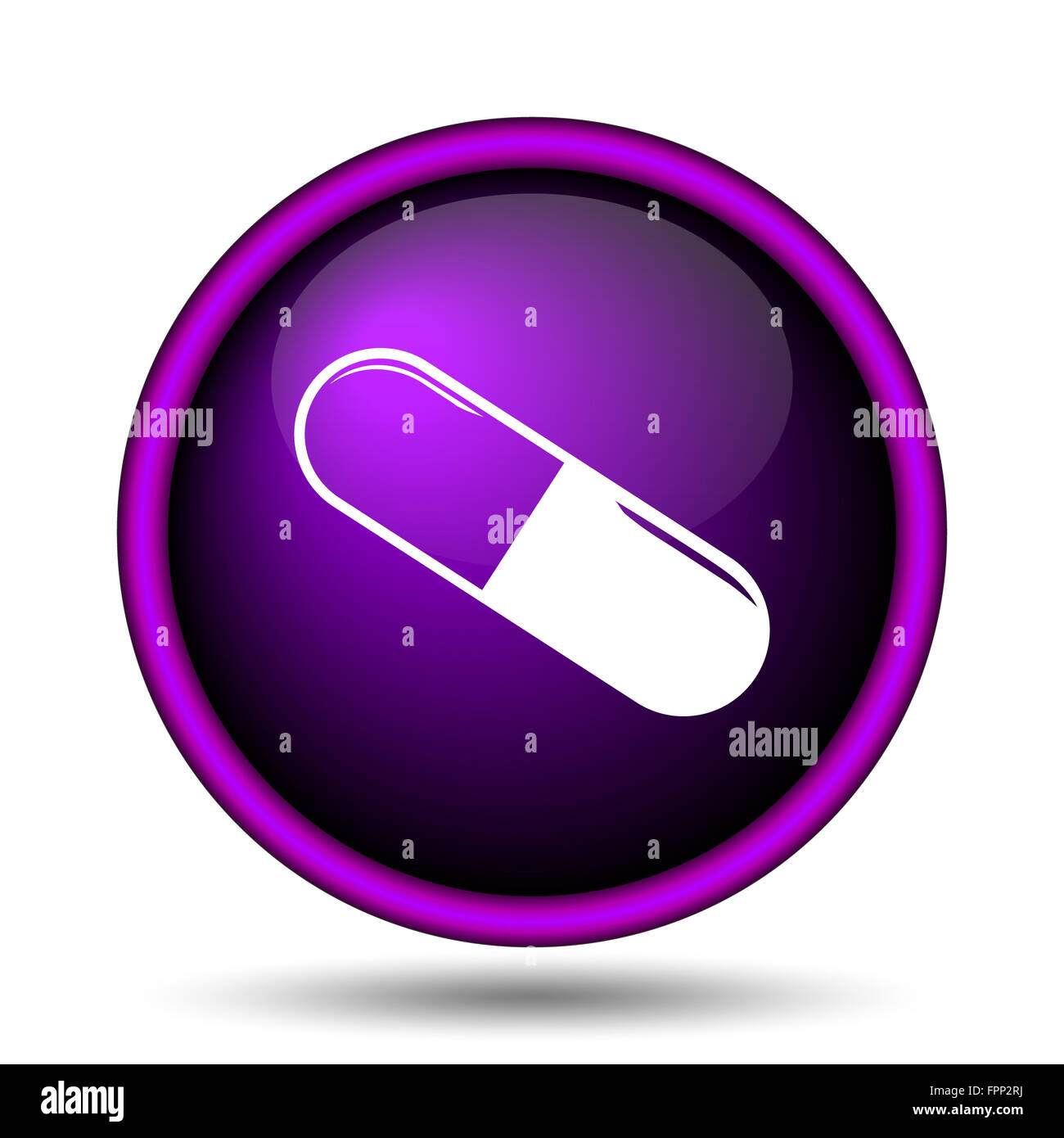 Isolated pill on white background with ribbon Cut Out Stock Images ...