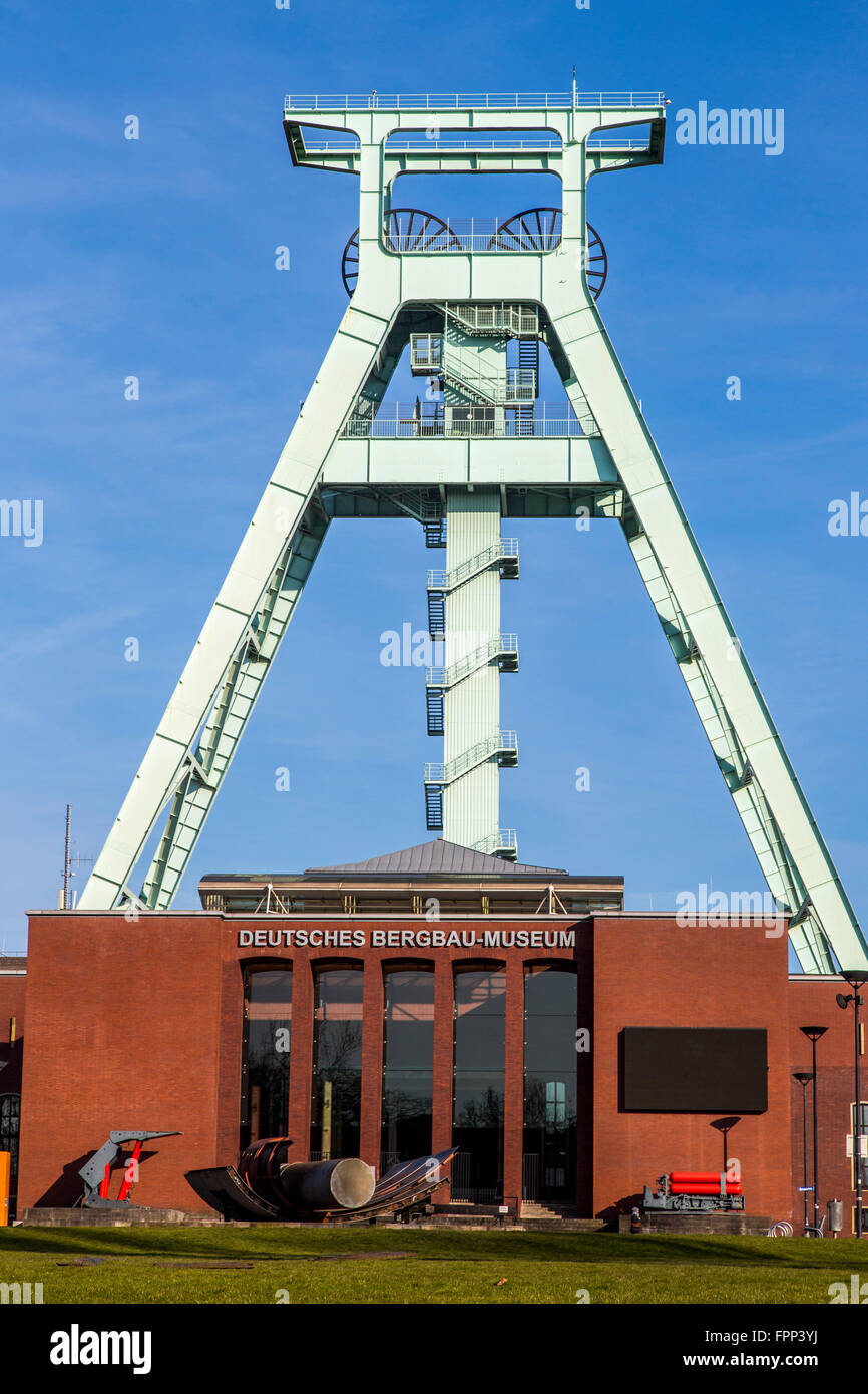 German mining museum in Bochum, Germany, largest mining museum in the ...