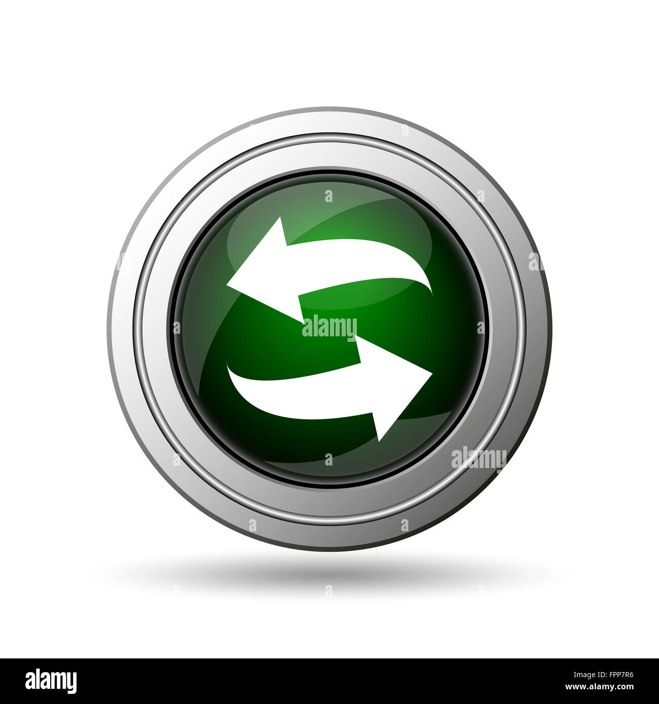Swap icon. Internet button on white background Stock Photo - Alamy