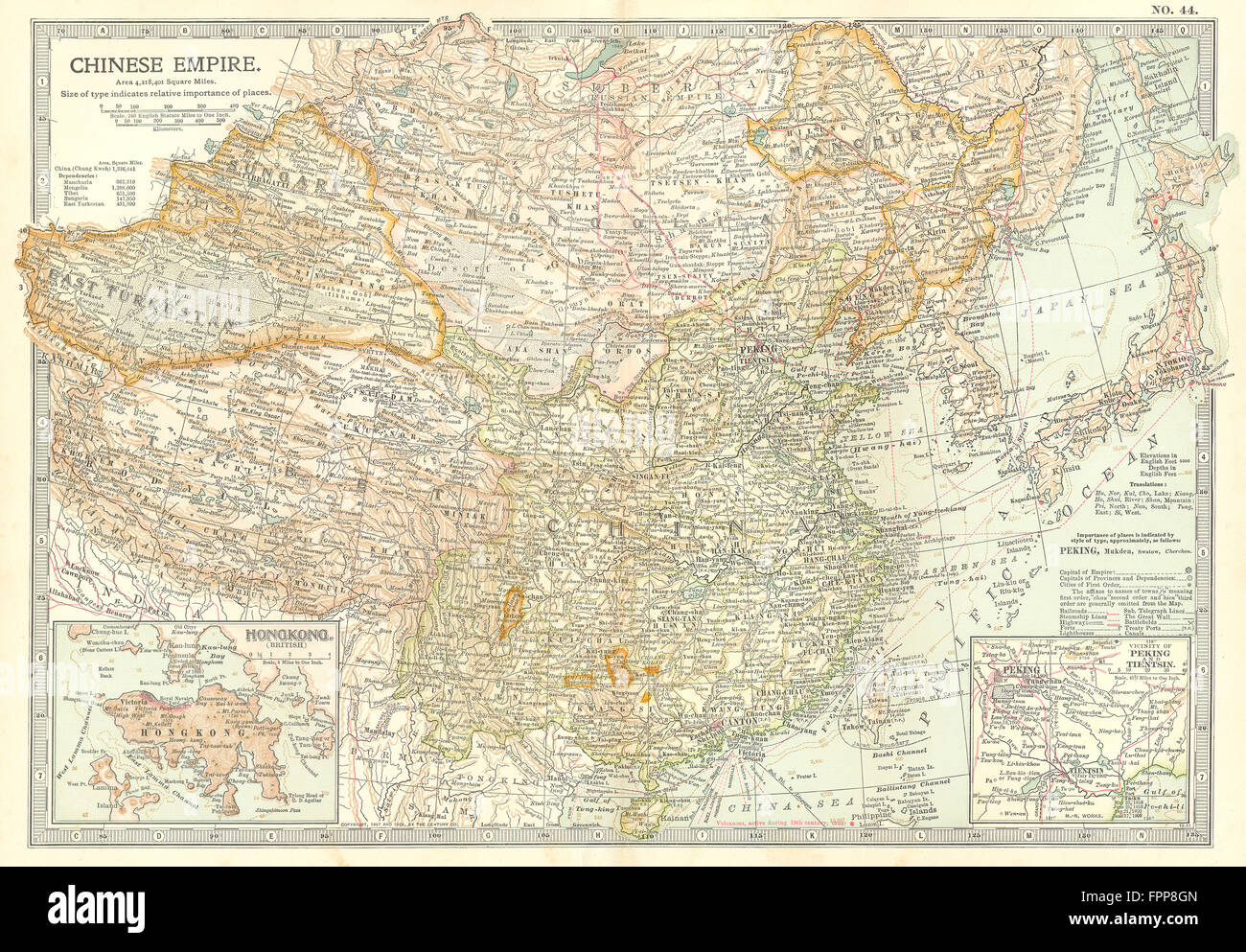 Map of peking hi-res stock photography and images - Alamy