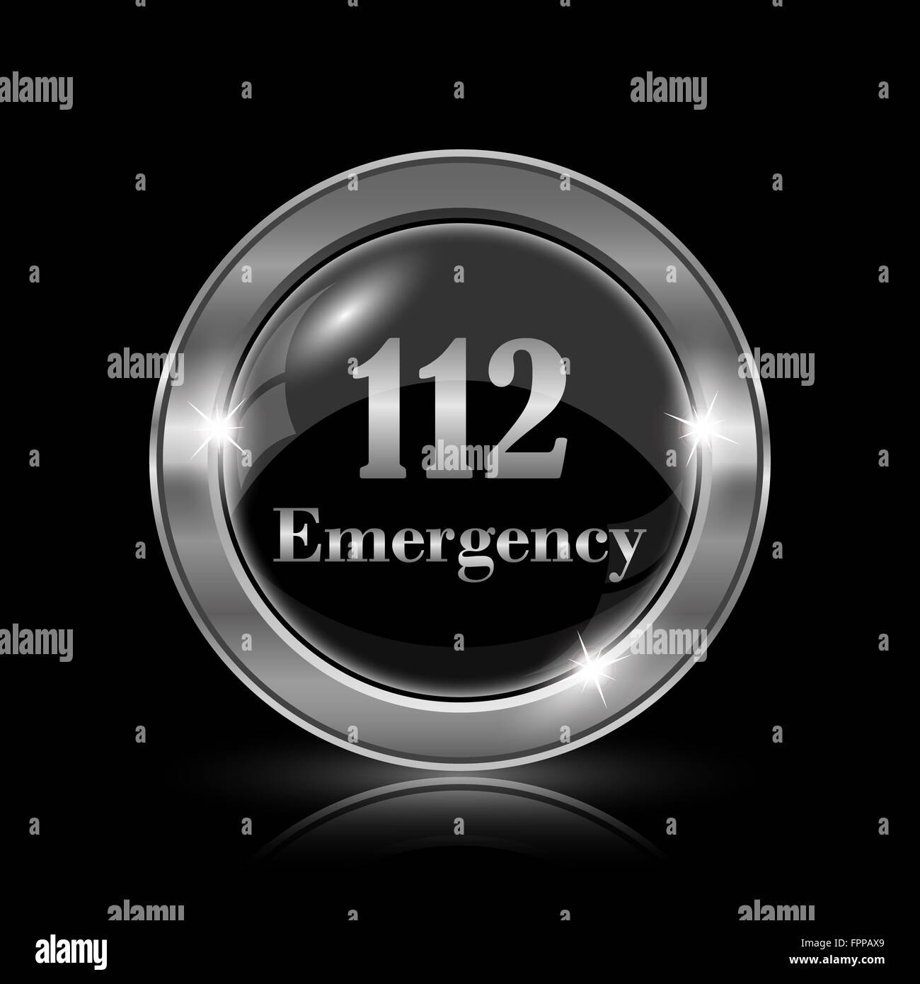 Number emergency 112 black hi-res stock photography and images - Alamy