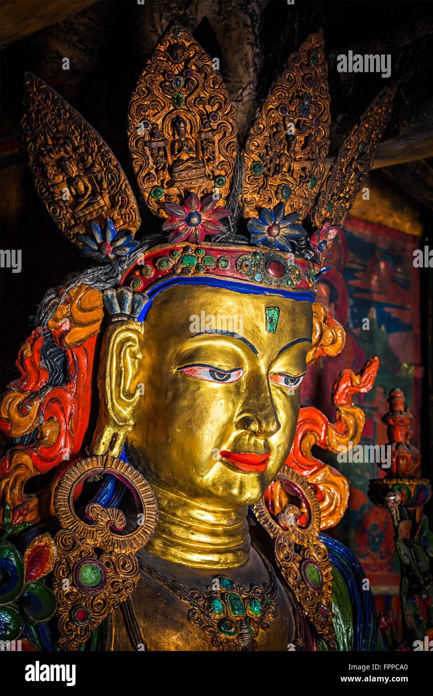Maitreya Buddha Statue High Resolution Stock Photography and Images - Alamy