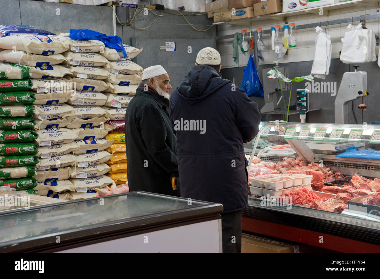 Halal butcher shop hi-res stock photography and images - Alamy