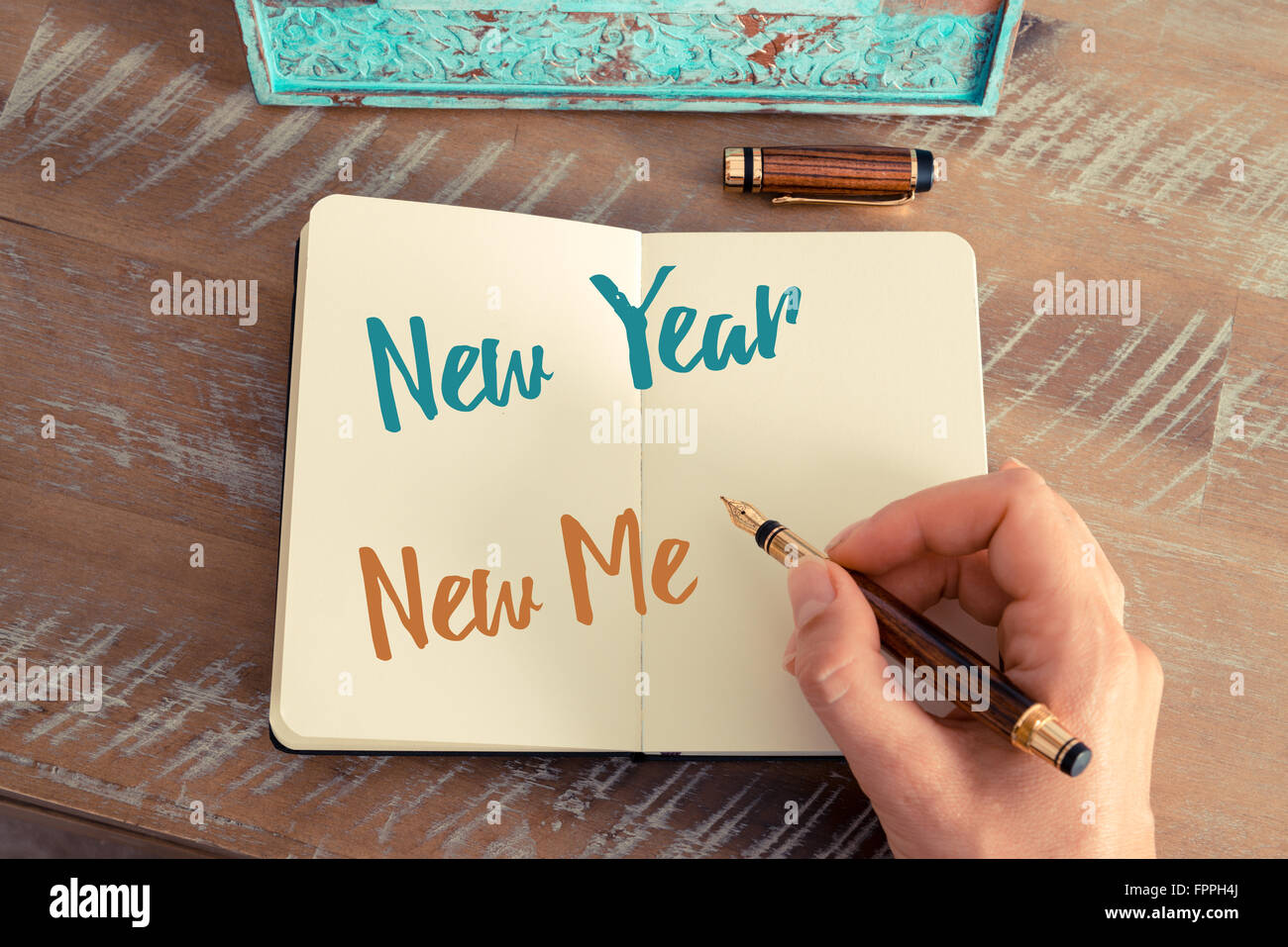 New year hand hi-res stock photography and images - Alamy