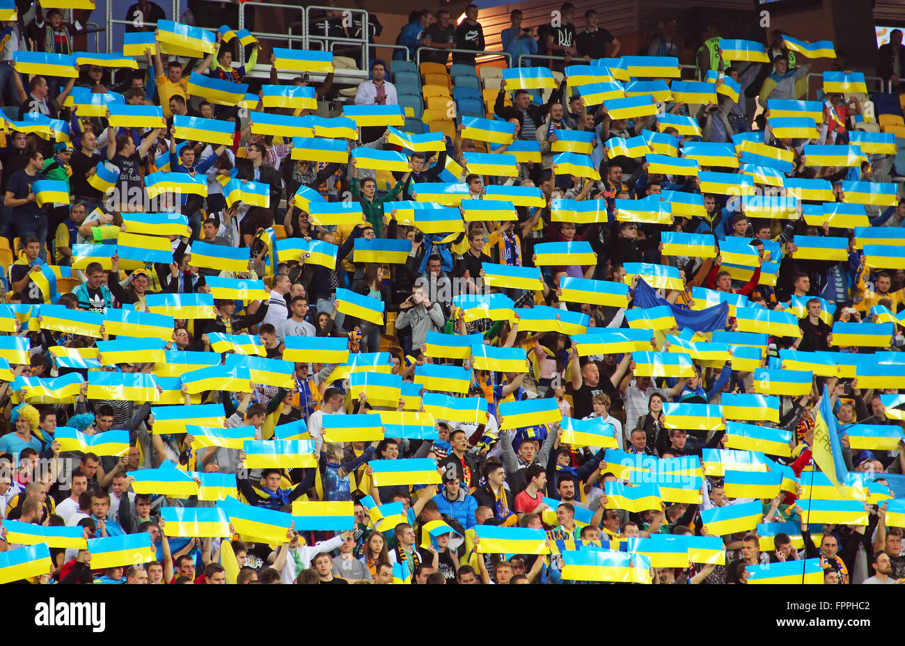 Ukrainian football team hi-res stock photography and images - Alamy