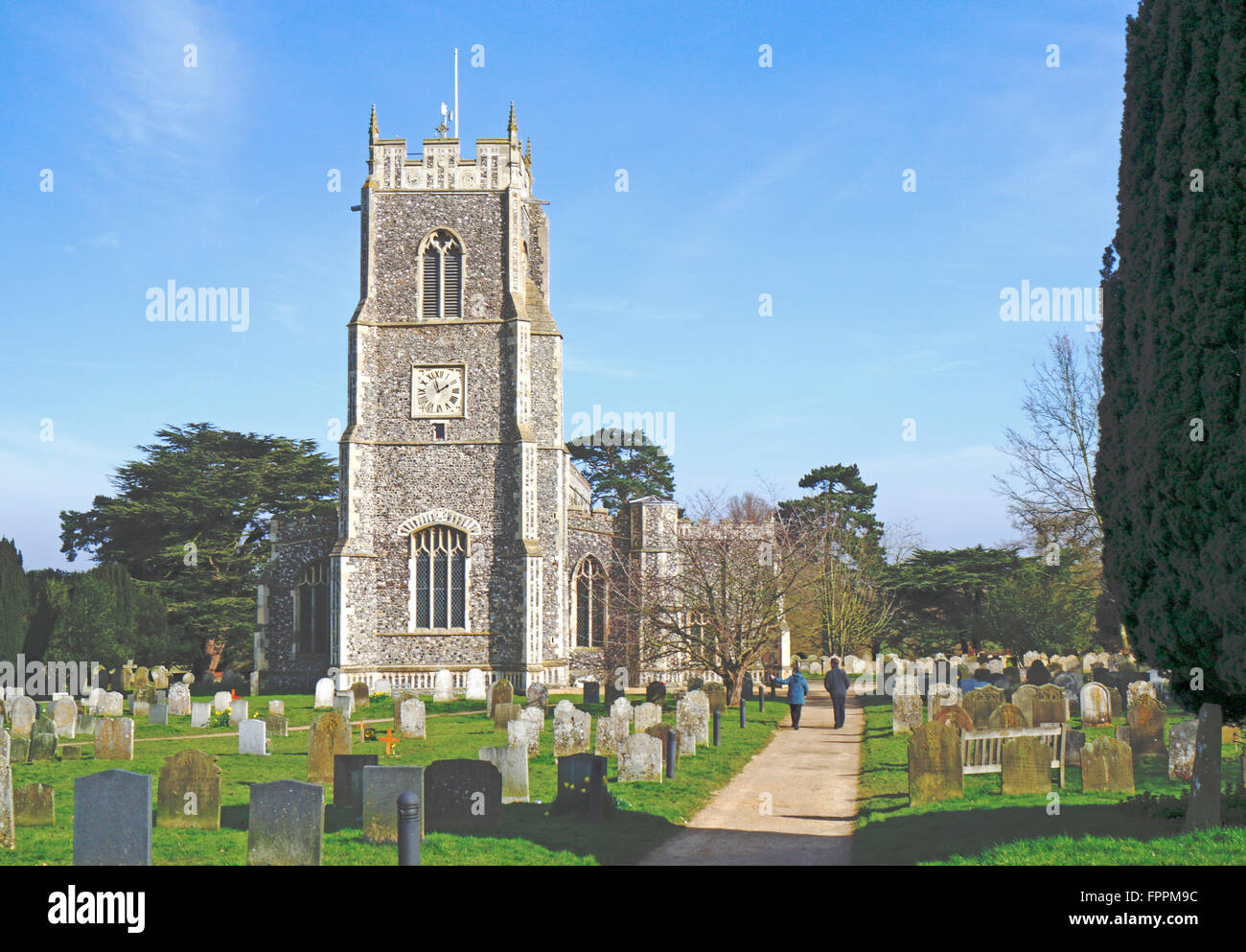 Church holy perpendicular tower hi-res stock photography and images - Alamy