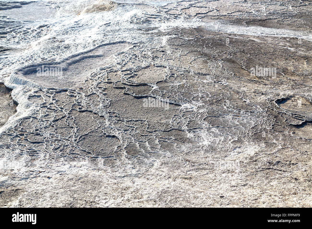 unique abstract in pamukkale turkey asia the old calcium bath and ...