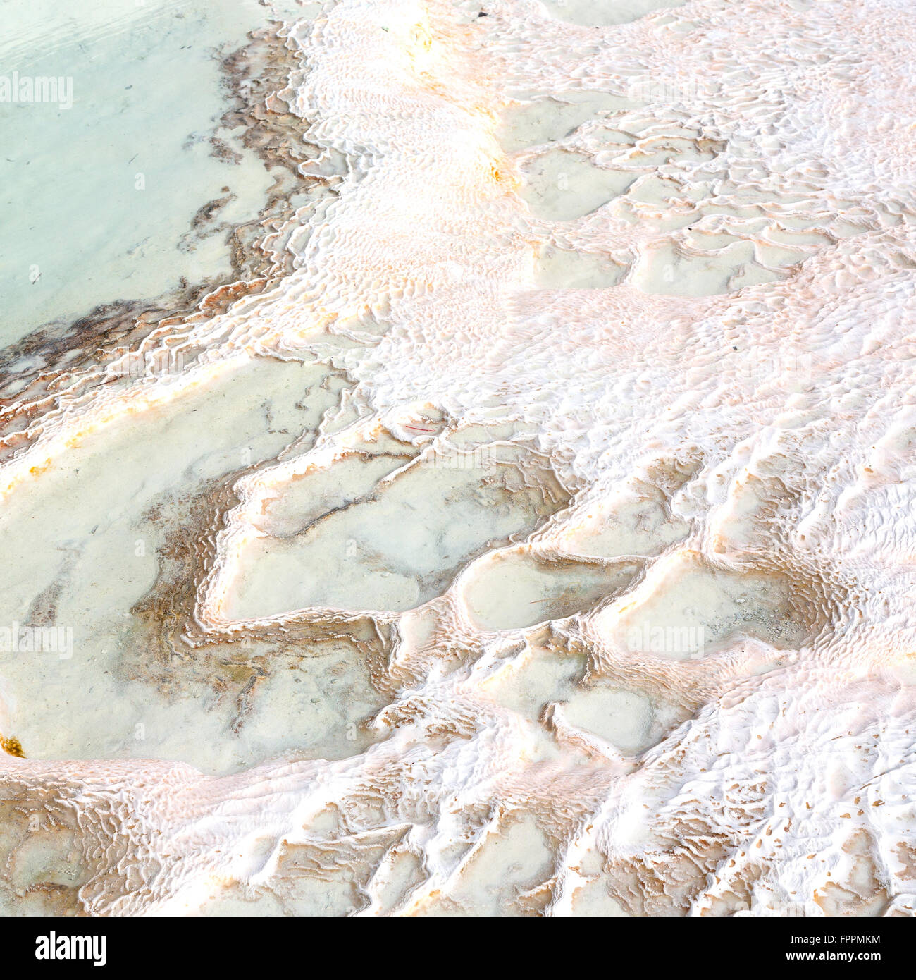 unique abstract in pamukkale turkey asia the old calcium bath and ...