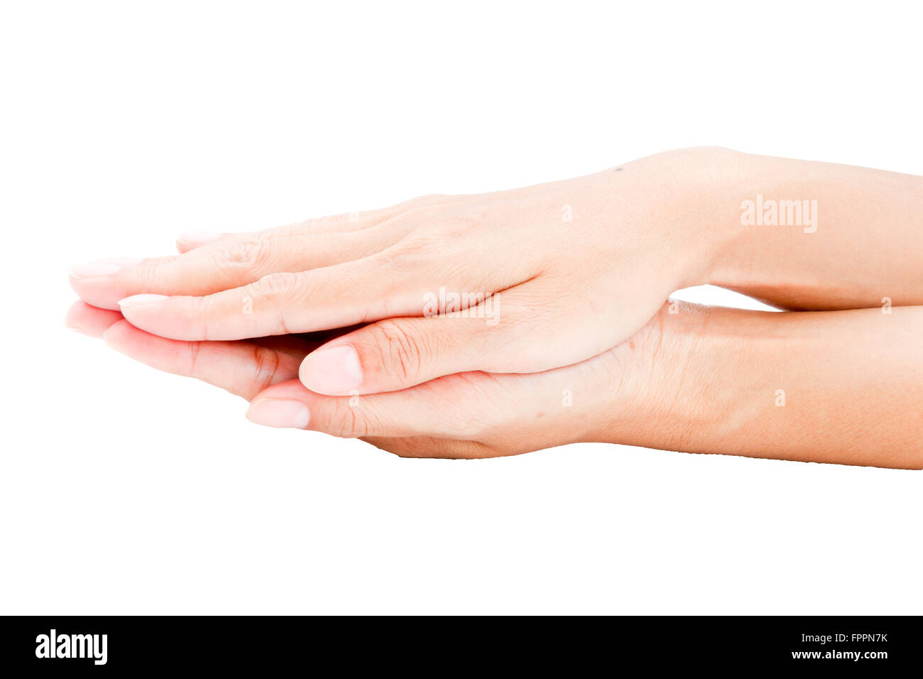 Beautiful Woman Hands Stock Photo - Alamy