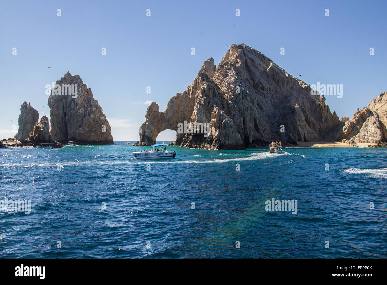 Cabo San Lucas, Mexico-The natural sea arch El Arco is popular with ...