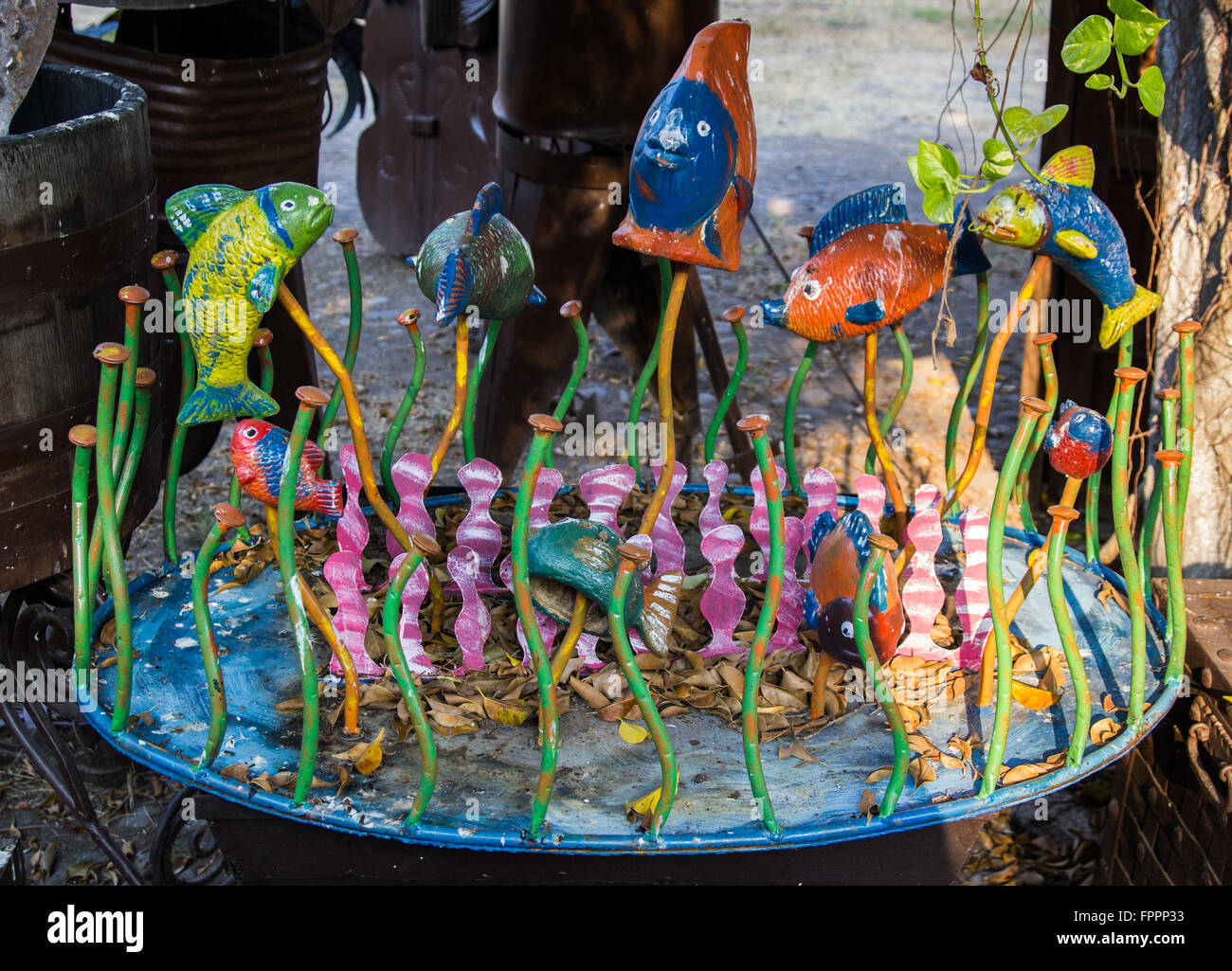 Folk art in Colima, Mexico Stock Photo - Alamy