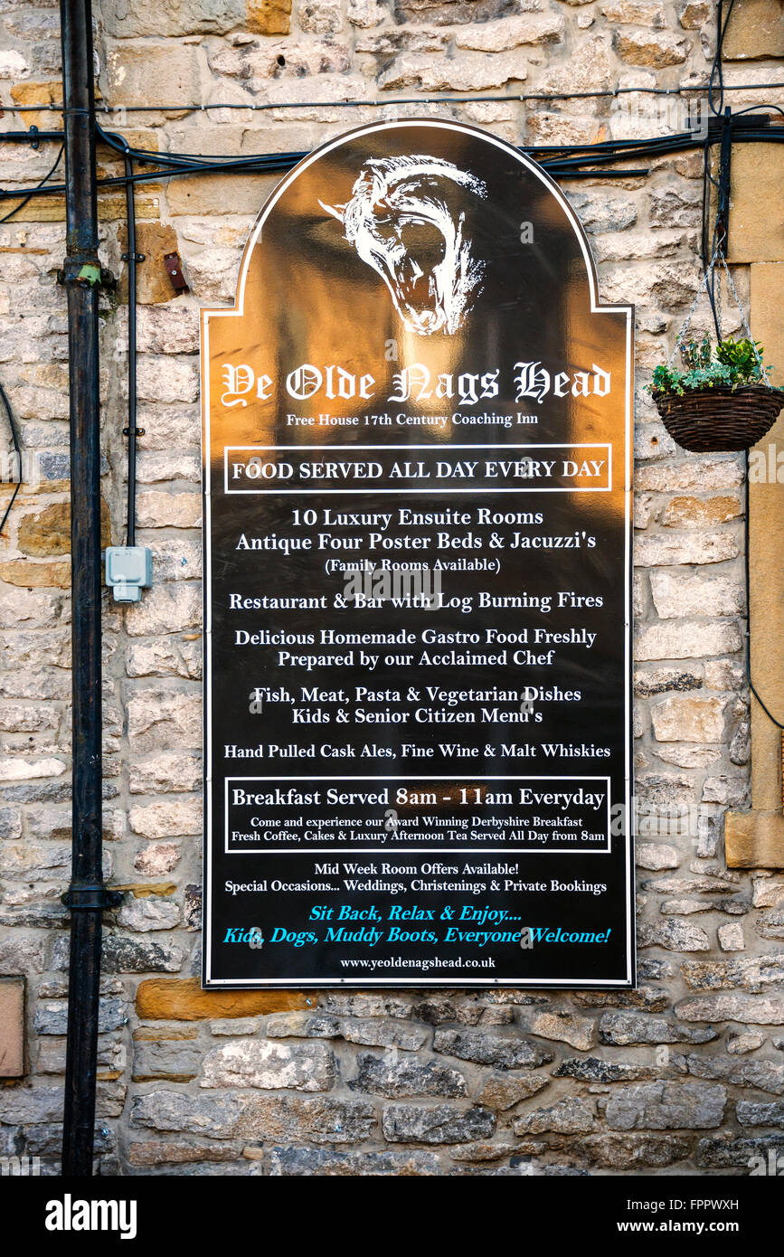 Restaurant information sign hi-res stock photography and images - Alamy