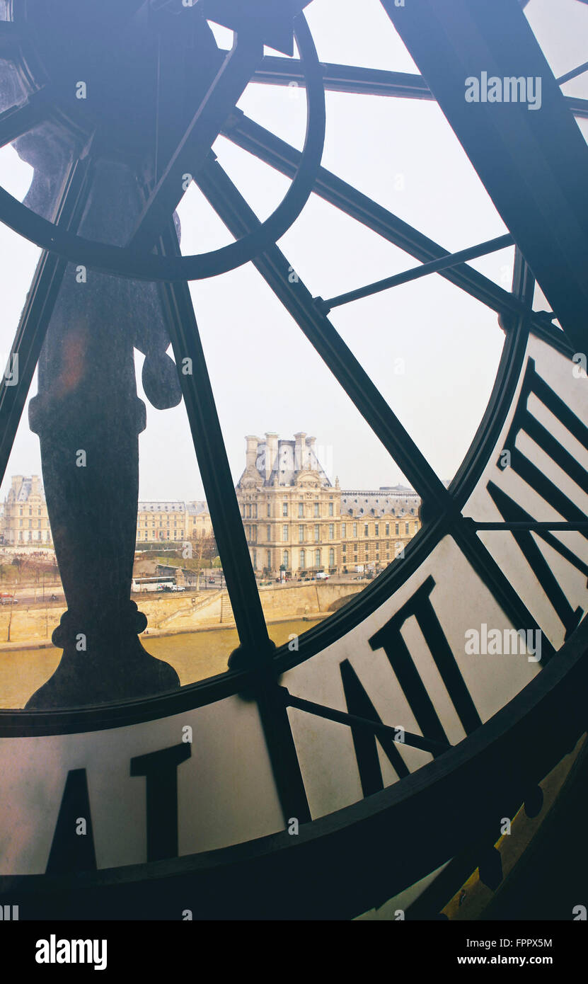Paris window view hi-res stock photography and images - Alamy