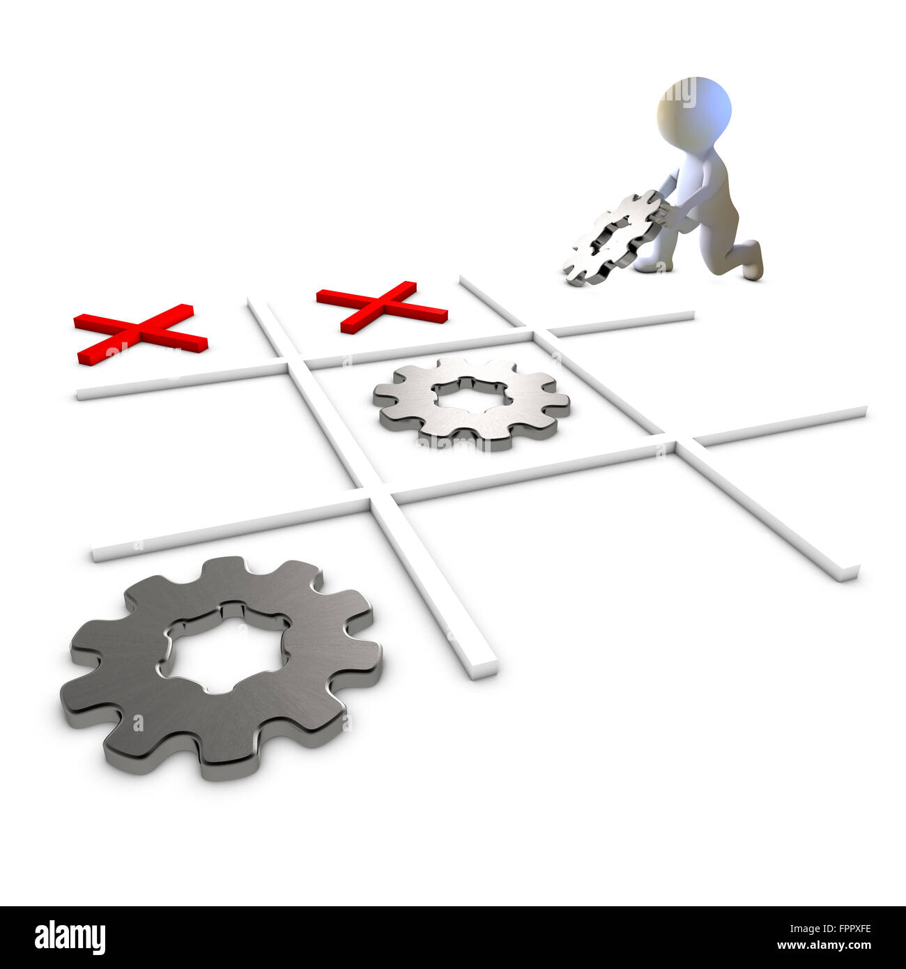 Vision of a winning game. Metaphor for success Stock Photo - Alamy