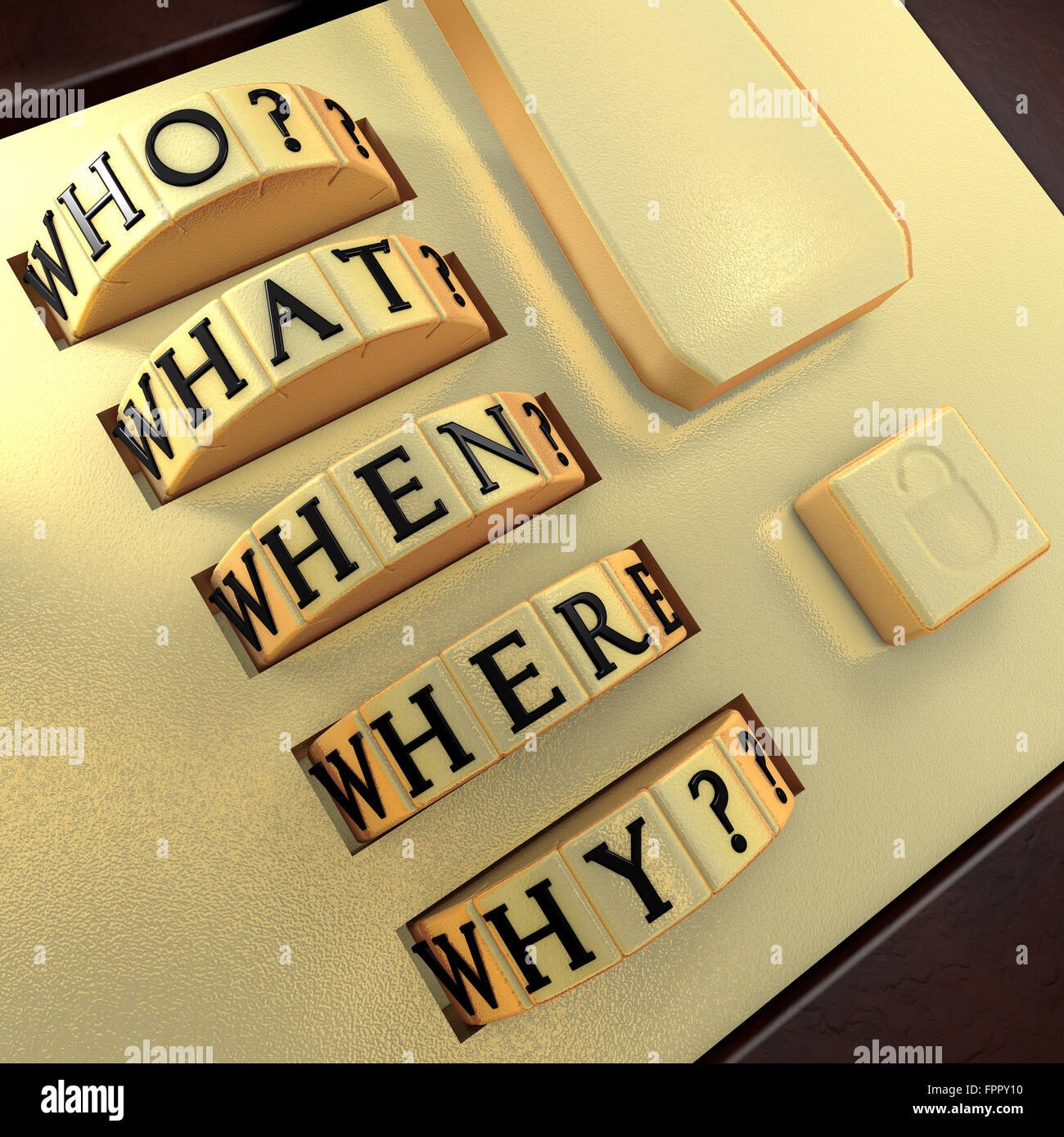Five Ws: Who? What? Where? When? Why? Answer this question in order to ...