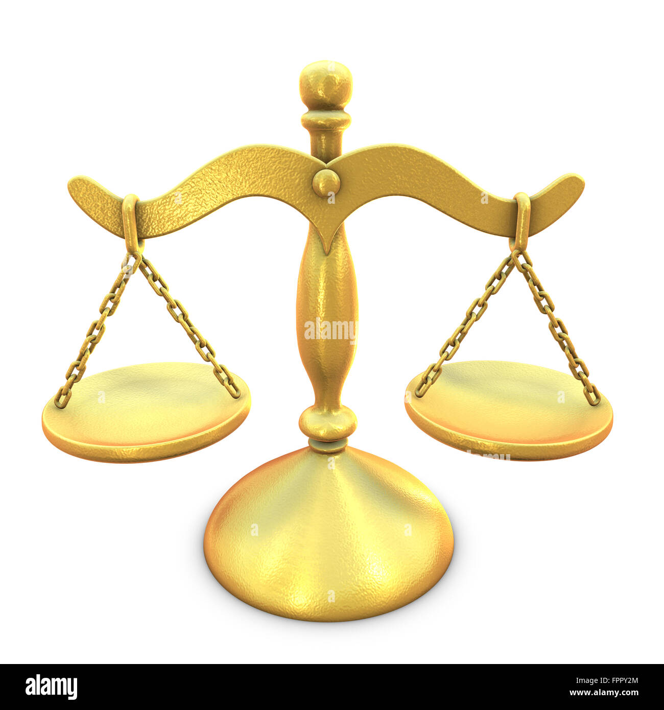 Golden balance with copy spaces Stock Photo - Alamy
