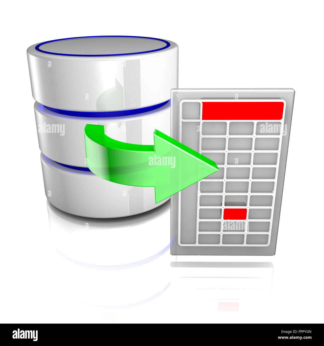 Data entry database information Cut Out Stock Images & Pictures - Alamy