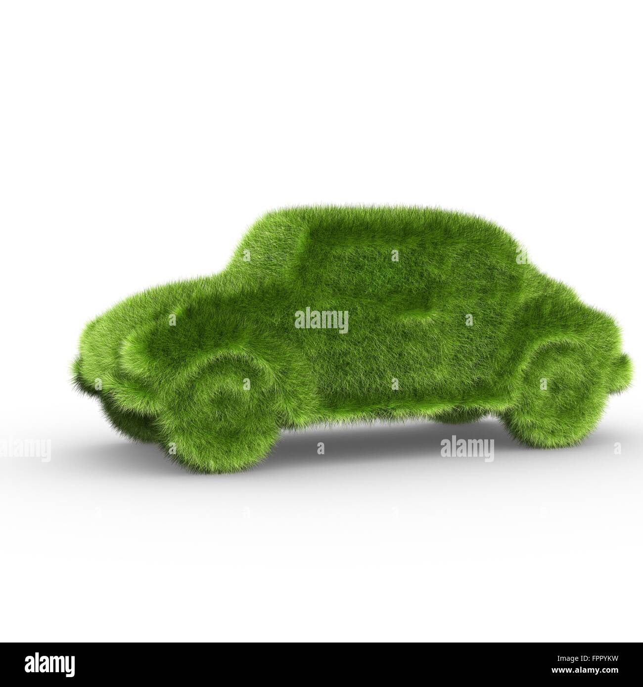 Grass covered car Cut Out Stock Images & Pictures - Alamy