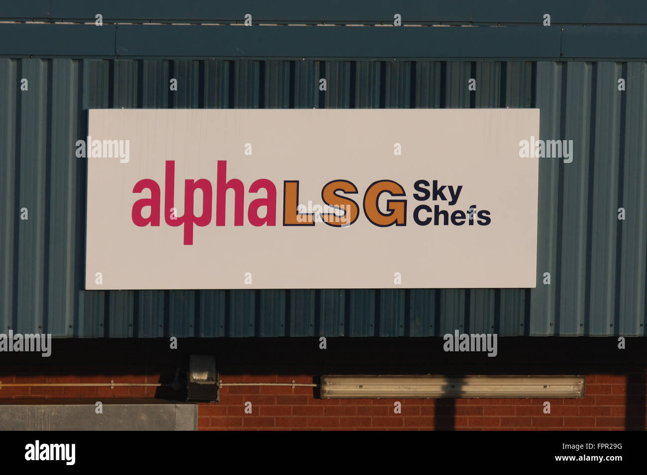 ALPHA LSG SKY CHEF IN FLIGHT CATERING Stock Photo - Alamy