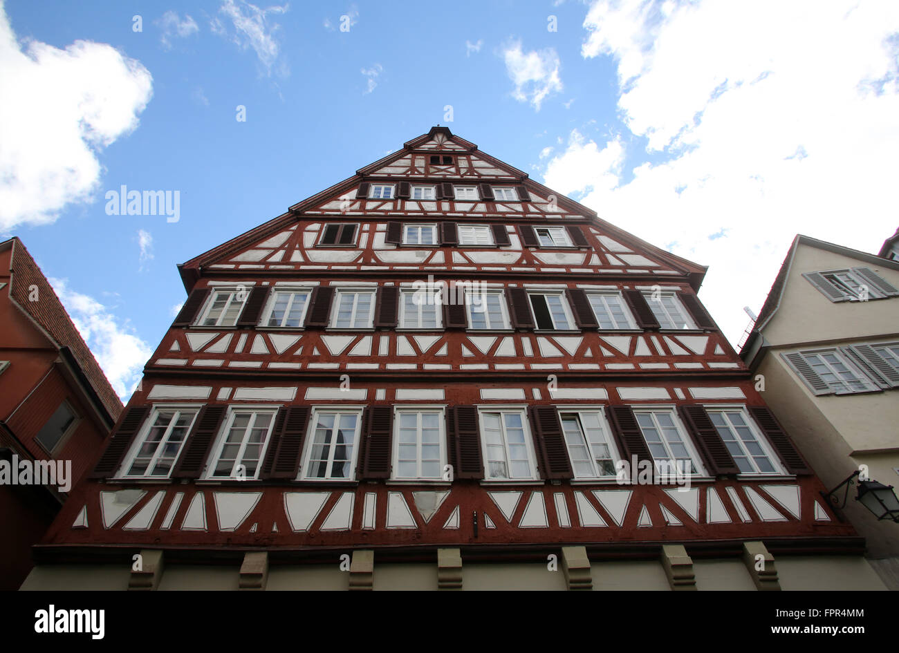 House half timbered german culture medieval hi-res stock photography ...