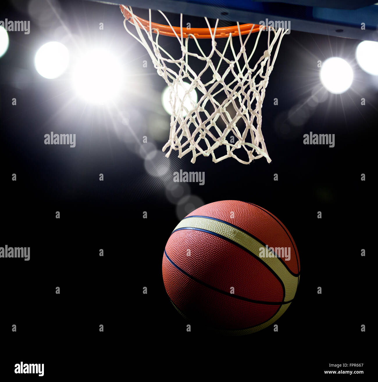 Nba basketball court hi-res stock photography and images - Alamy