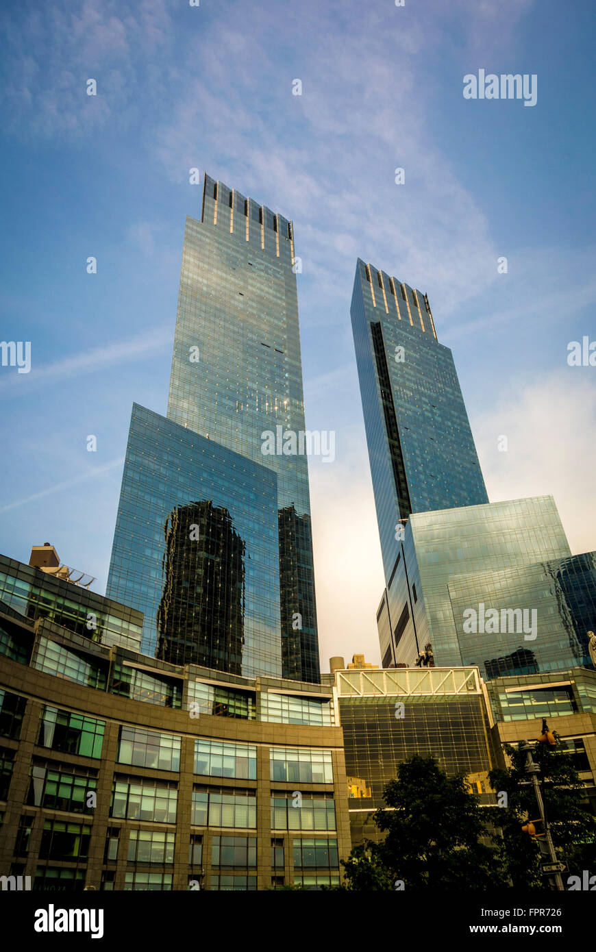 Time Warner Center at Columbus Circle, New York Stock Photo - Alamy