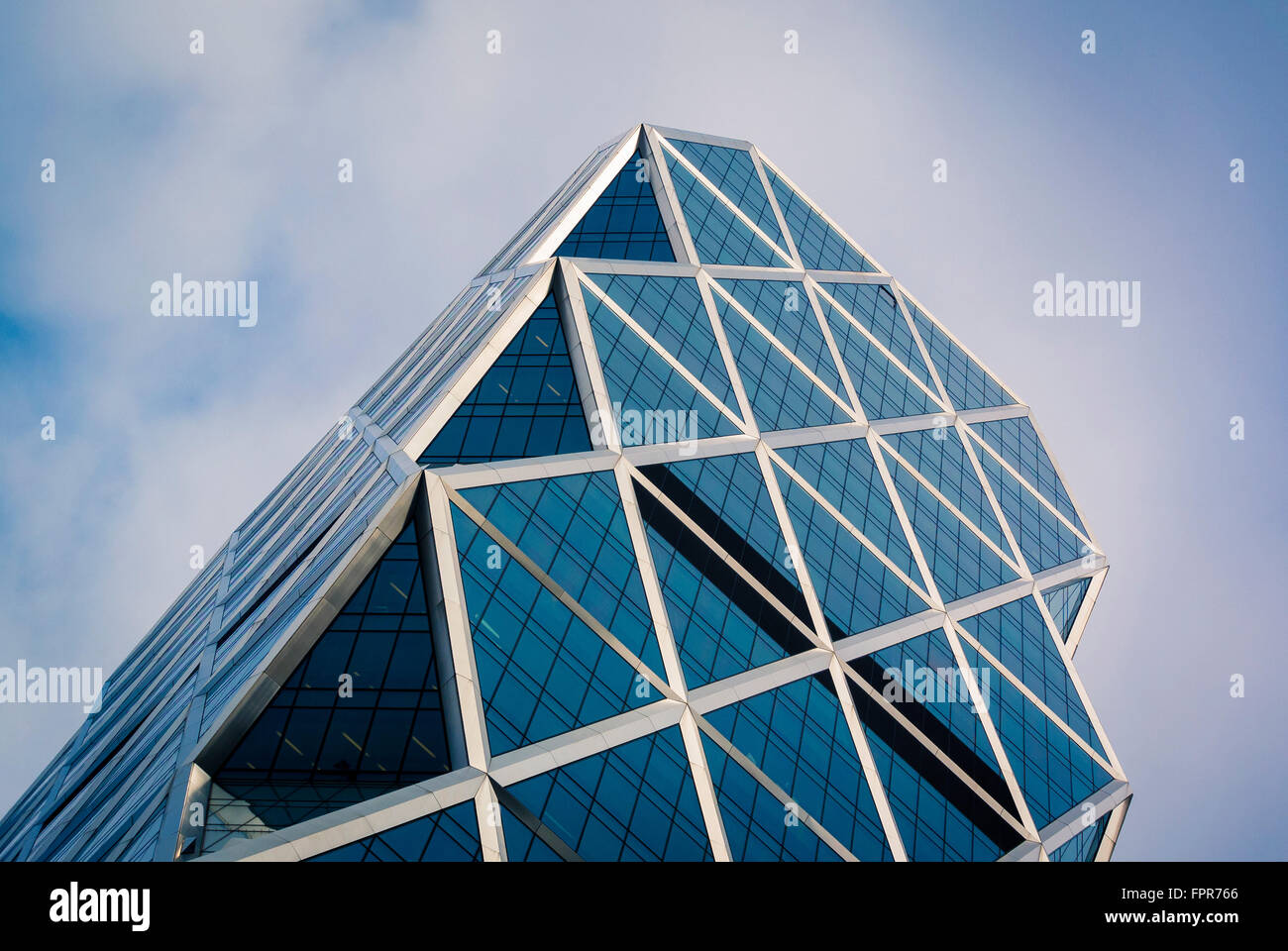 Modern contemporary design building in New York city, USA Stock Photo ...