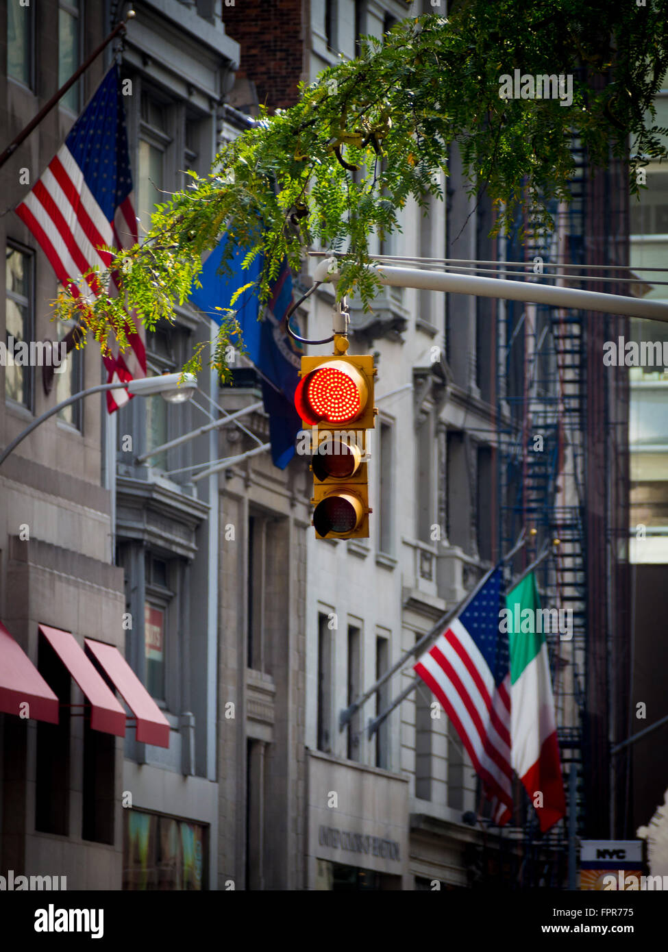 Red light poles hi-res stock photography and images - Alamy