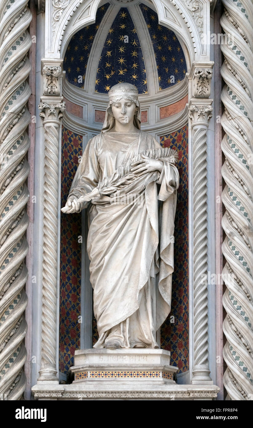 Saint Reparata, Portal of Cattedrale di Santa Maria del Fiore ...