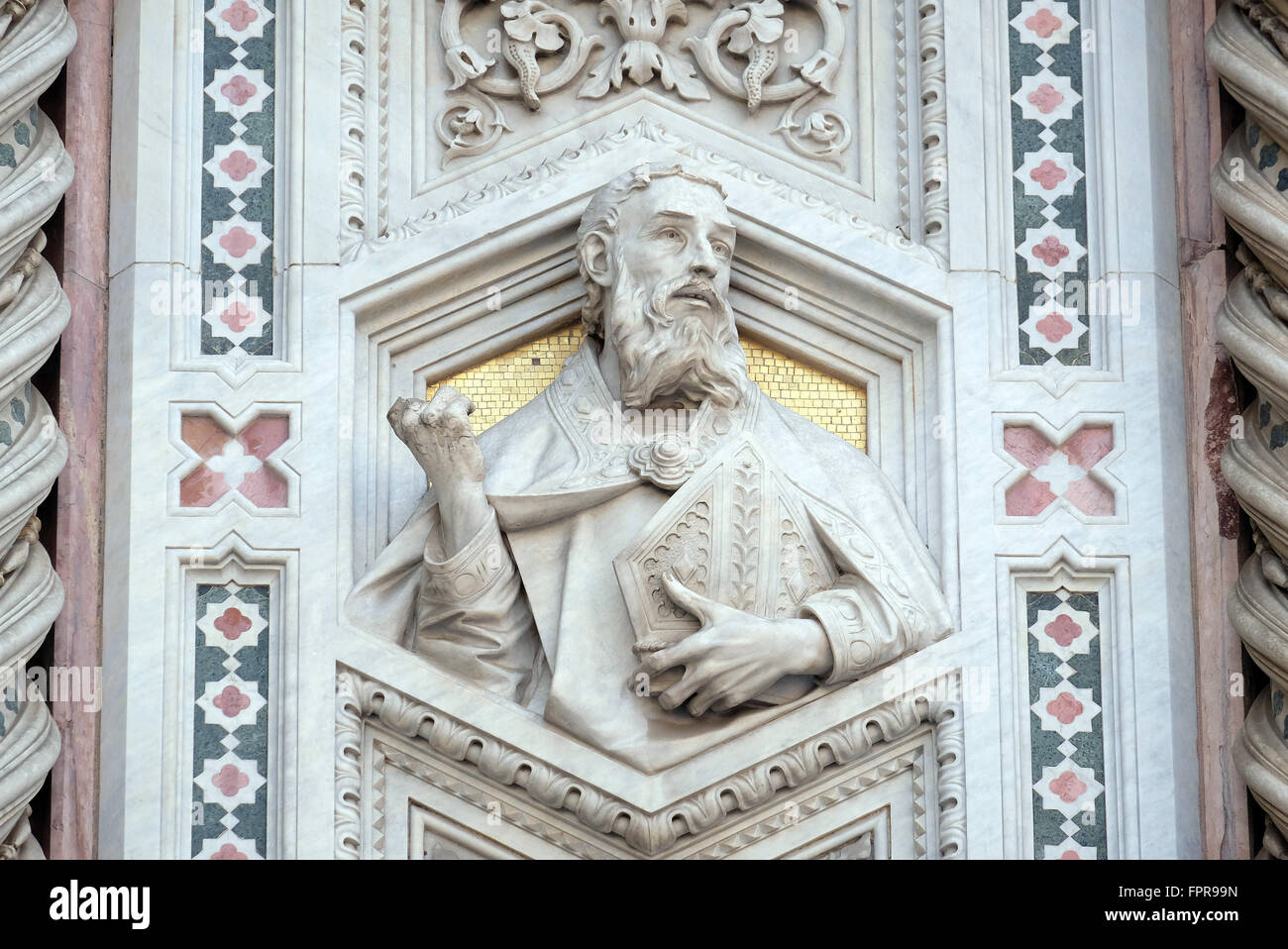 Florentine Saints, Portal of Cattedrale di Santa Maria del Fiore ...