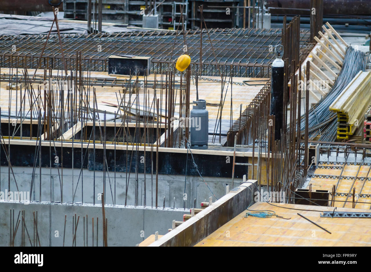 Many details of empty construction site area Stock Photo - Alamy