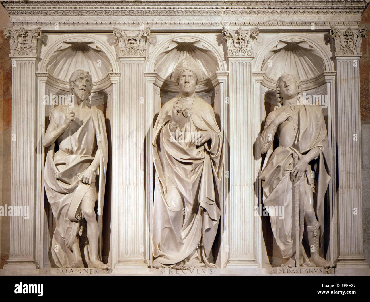 Altar of St. Regulus (Saints John the Baptist, Regulus and Sebastian ...