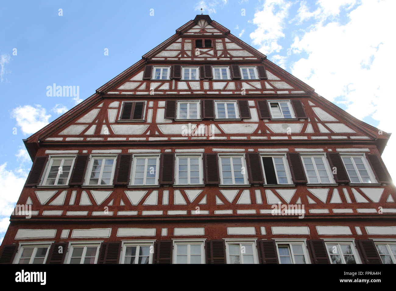 House half timbered german culture medieval hi-res stock photography ...