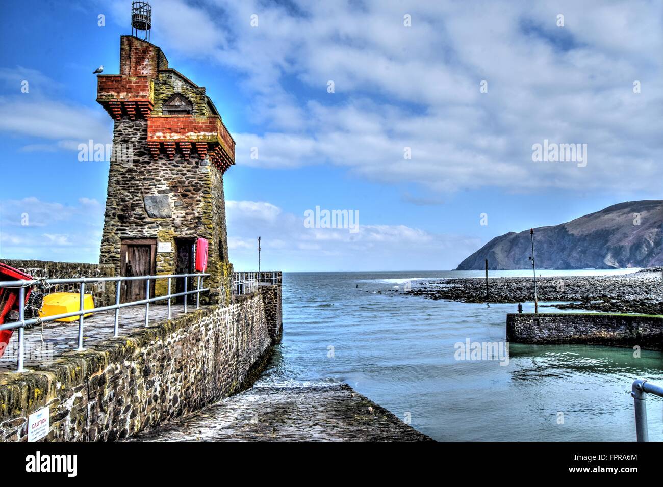 Lynton and Lynmouth Harbour Stock Photo - Alamy