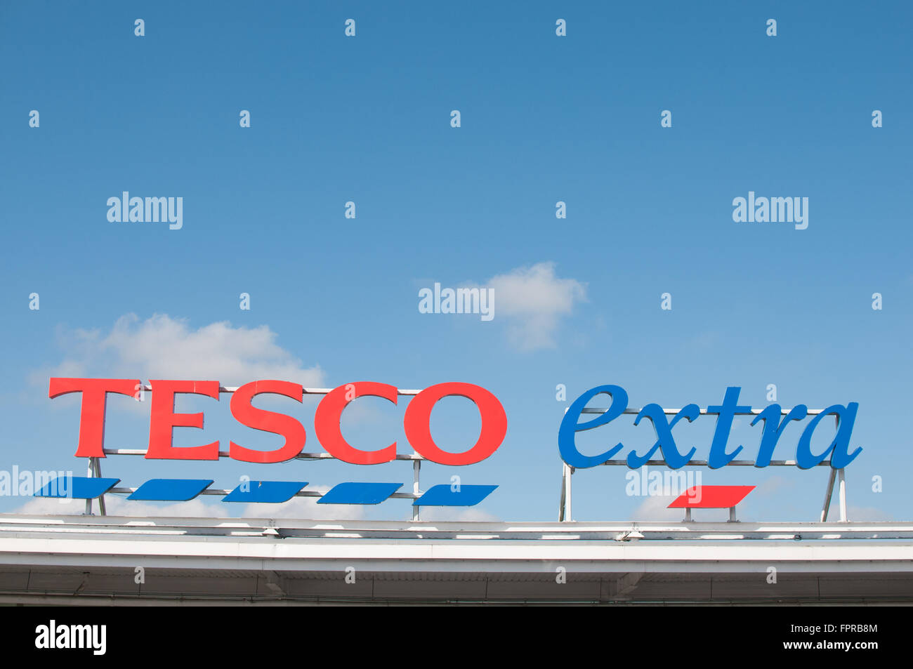Tesco Extra Supermarket in the UK Stock Photo - Alamy
