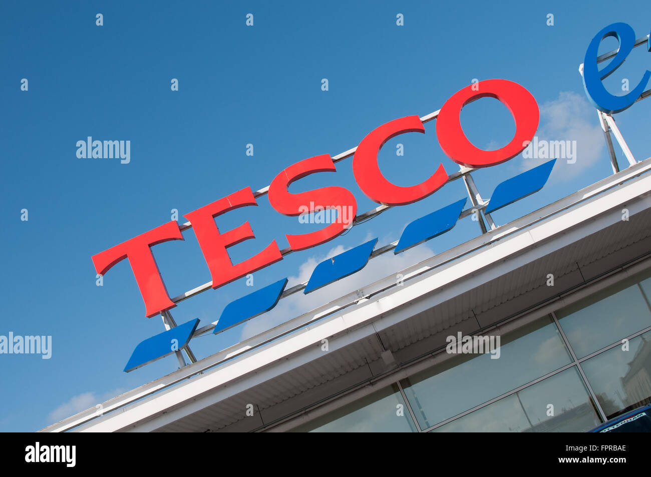 Tesco Extra Supermarket in the UK Stock Photo - Alamy