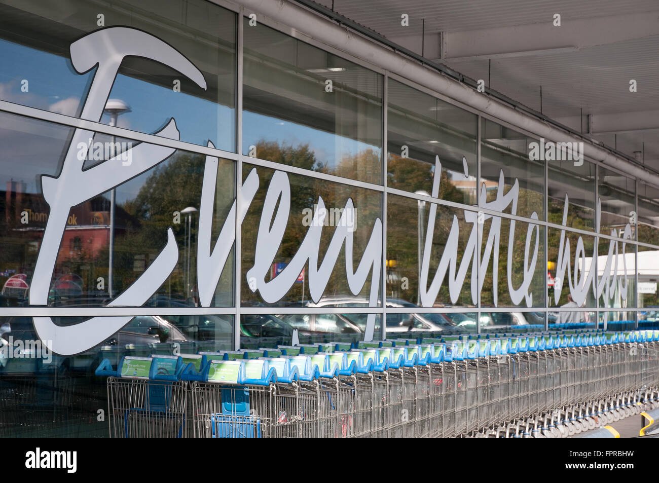 Tesco Extra Supermarket in the UK Stock Photo - Alamy