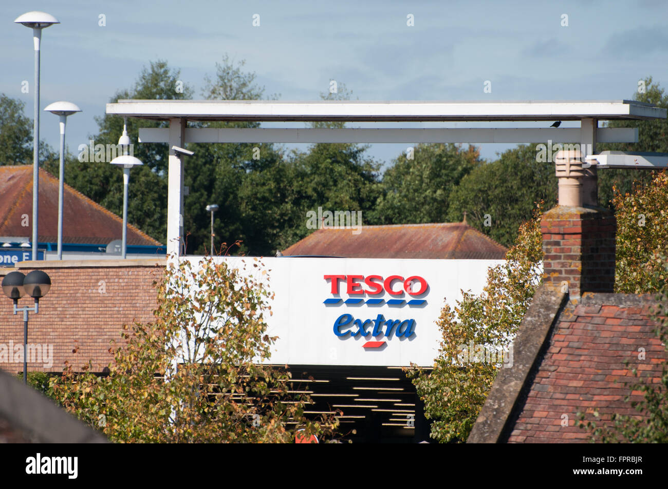 Tesco Extra Supermarket in the UK Stock Photo - Alamy